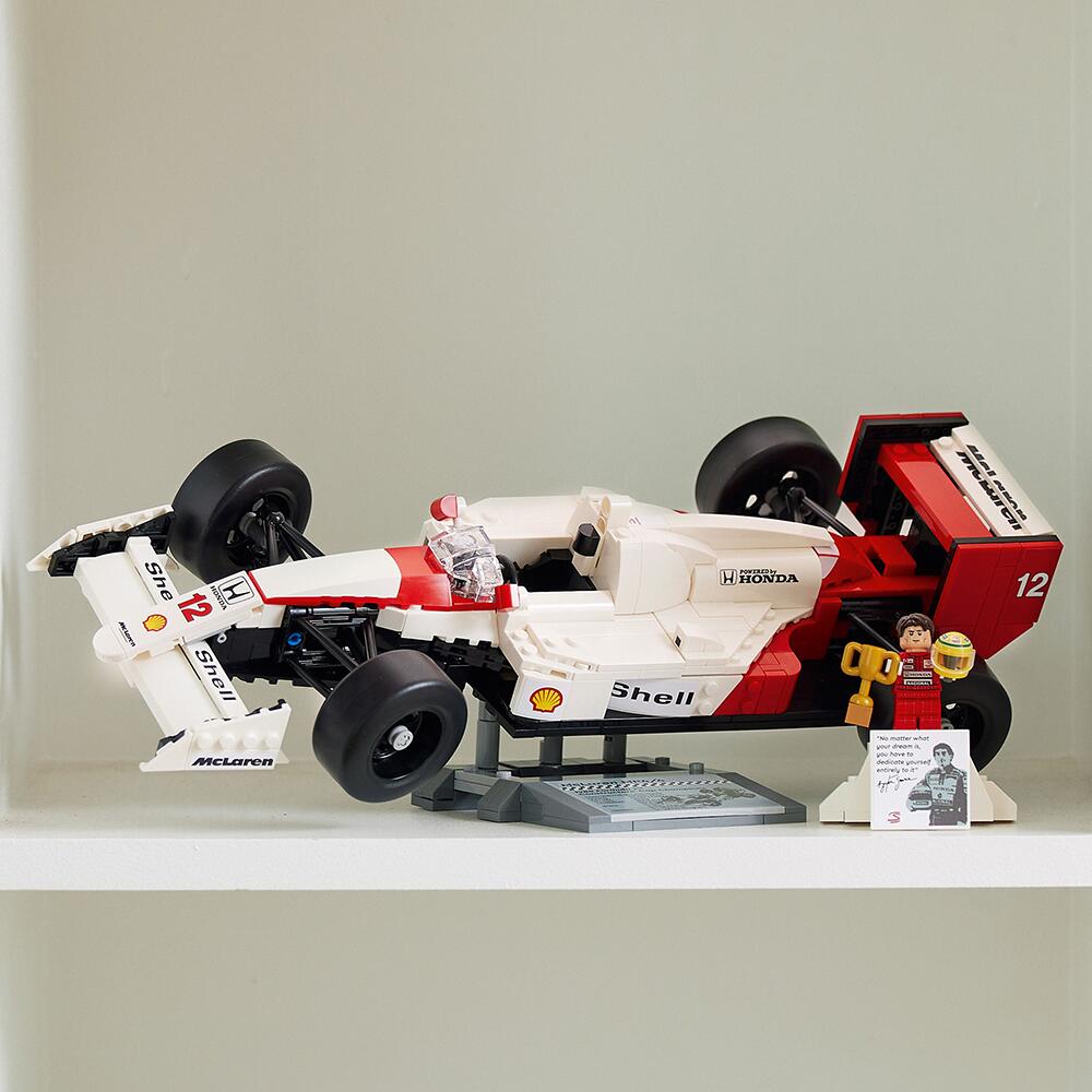 LEGO Icons McLaren MP4/4 & Ayrton Senna Building Set 10330
