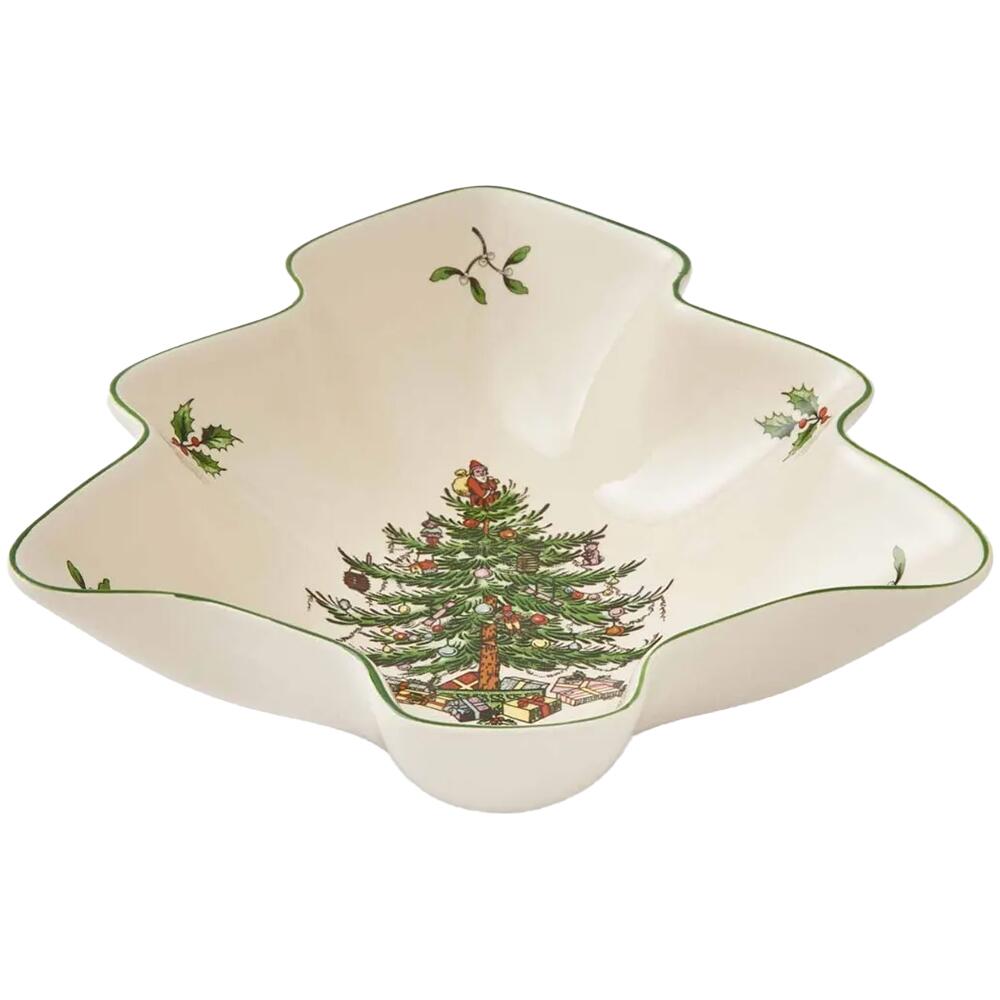 Spode Christmas Tree Shaped Dish