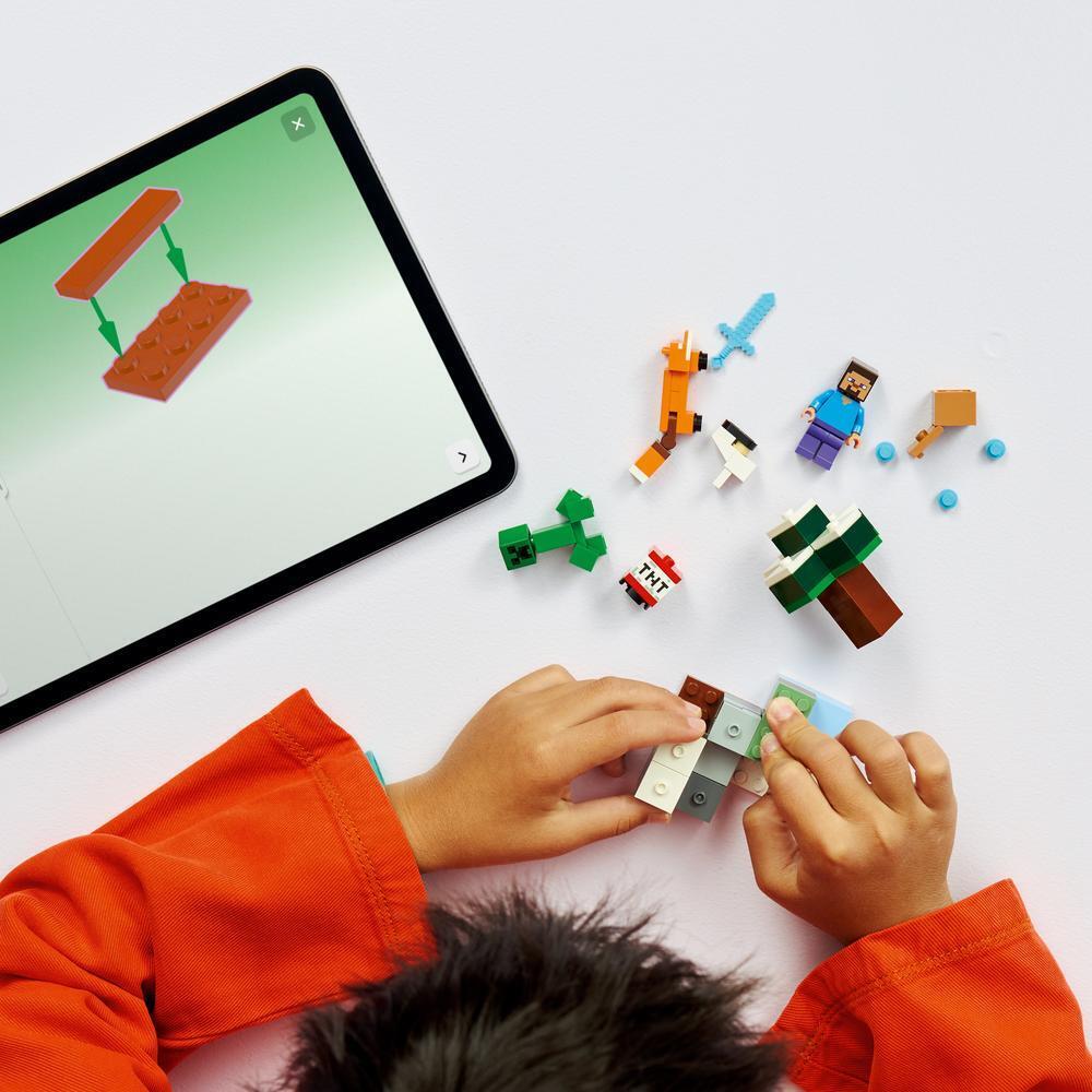 LEGO Minecraft Steve’s Taiga Adventure Set 21583