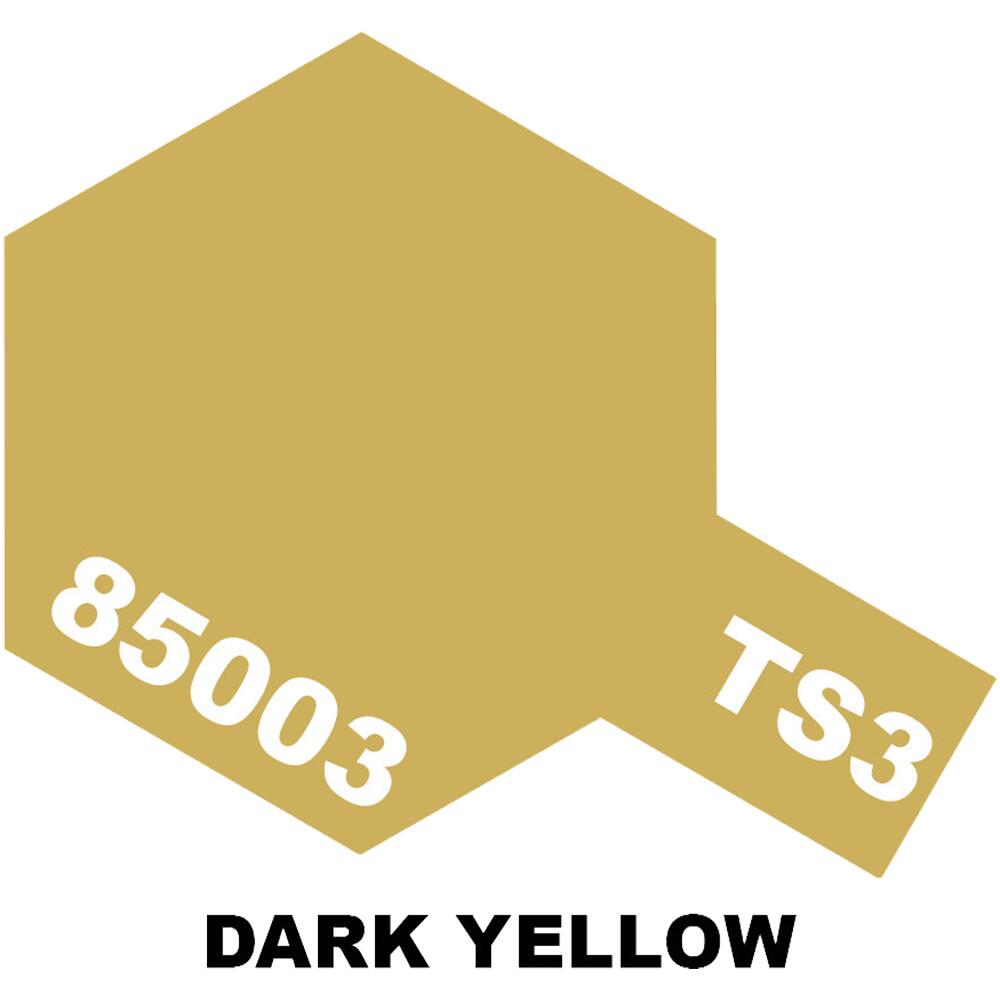 Tamiya Spray Paint TS-3 Dark Yellow 100ml