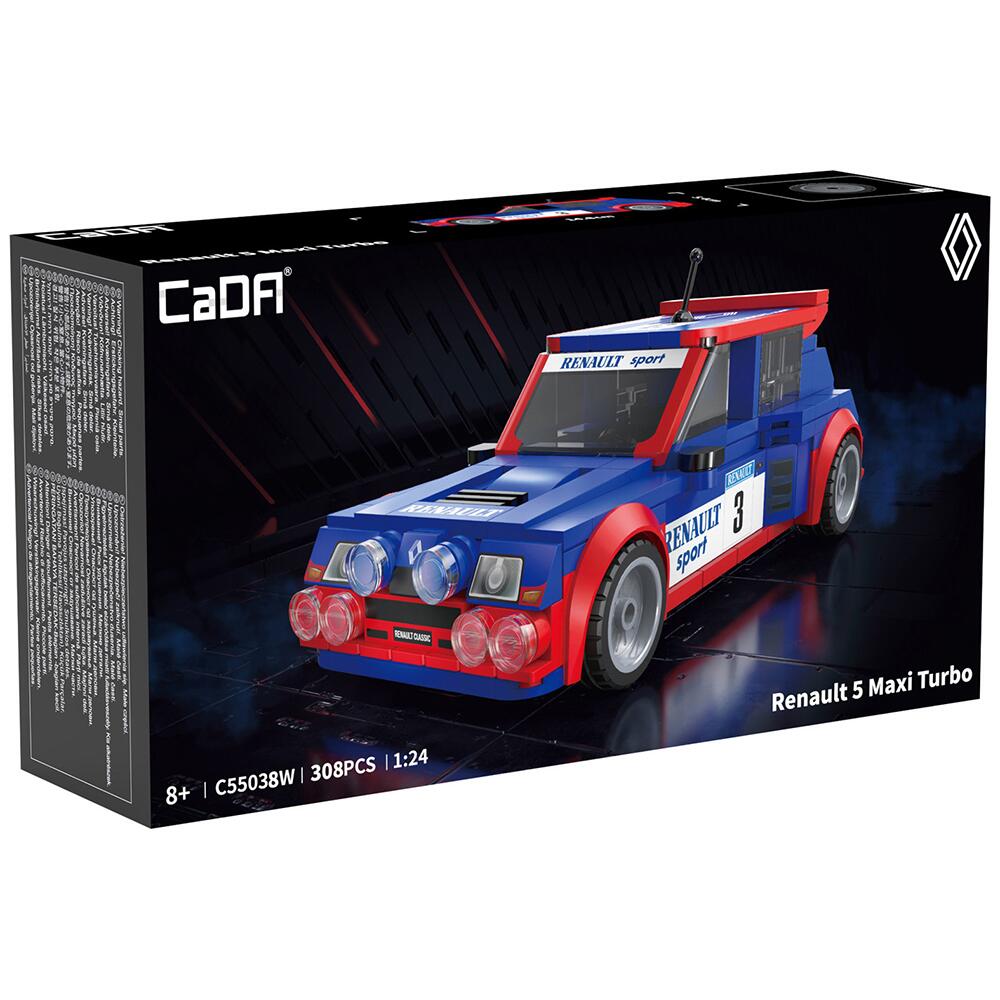 CaDA Renault 5 Maxi Turbo Car Construction Set Toy Scale 1:24