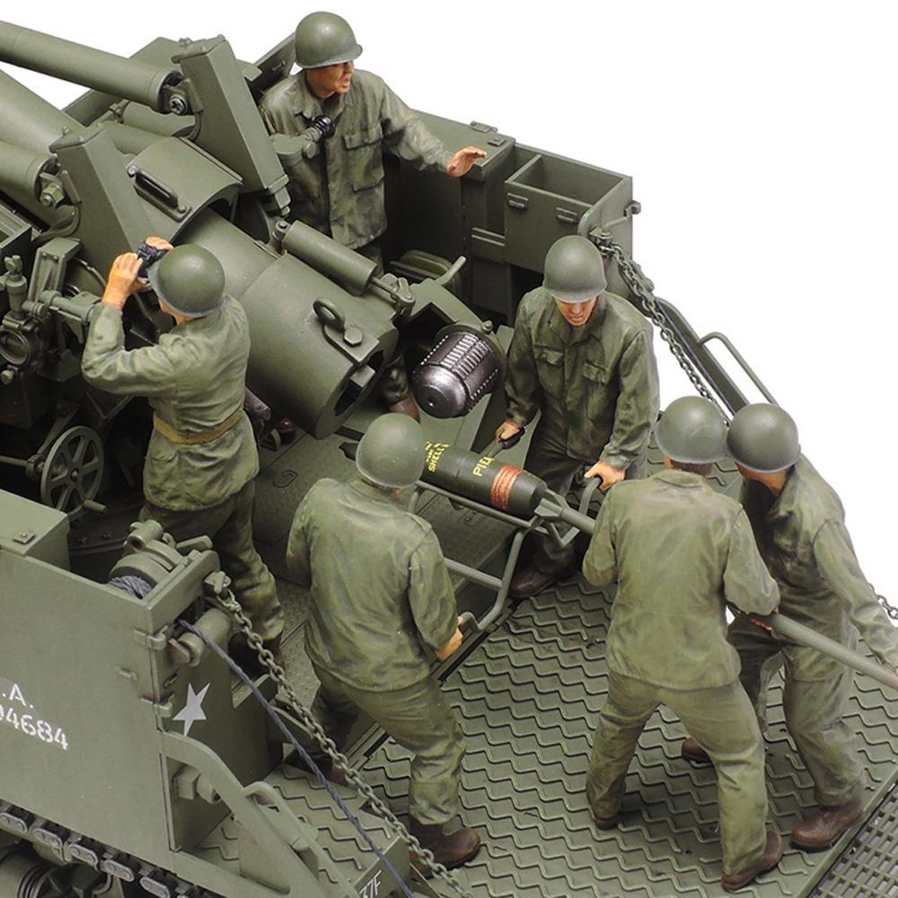 Tamiya US M40 Self Propelled 155mm Gun Model Set Scale 135