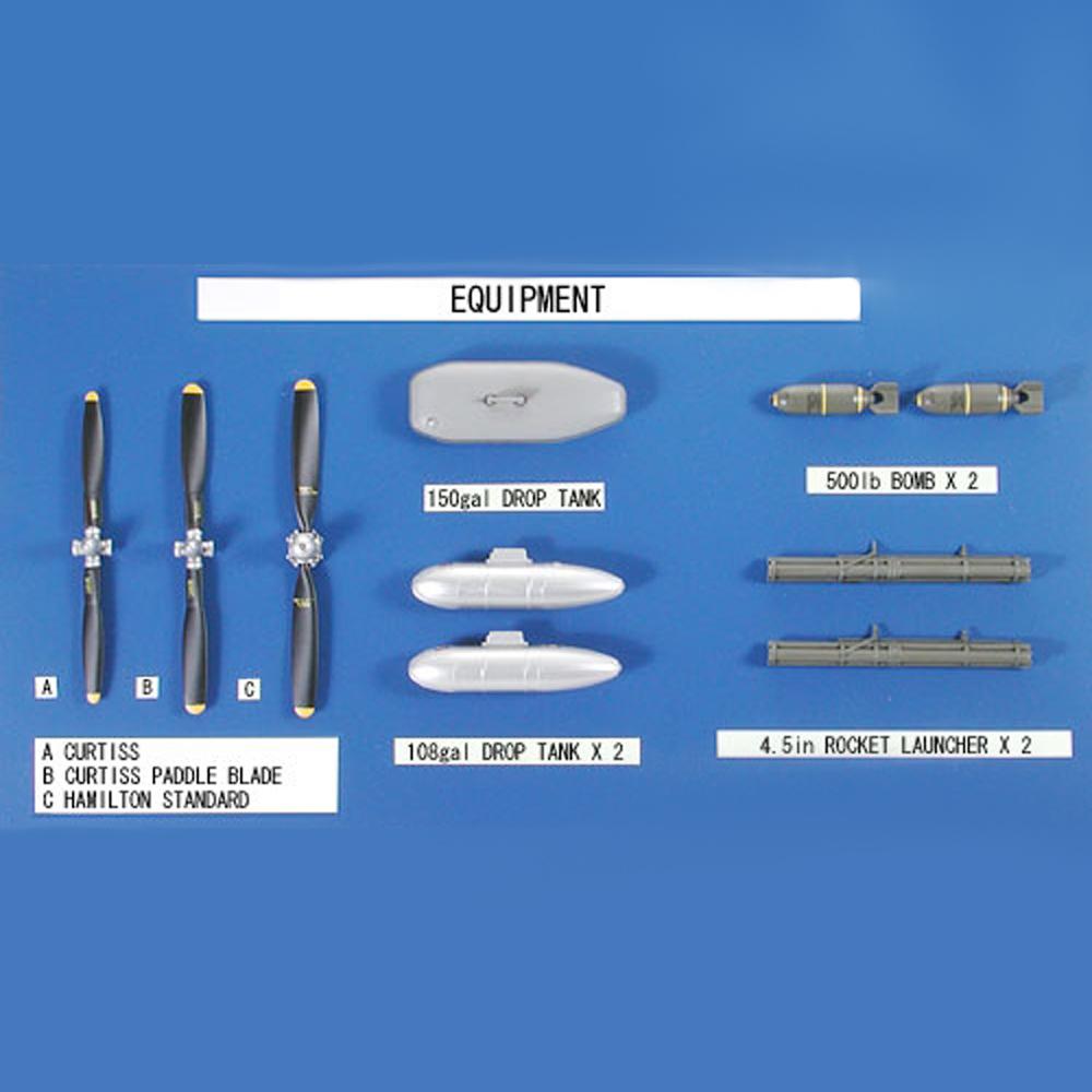 Tamiya Republic P-47D Thunderbolt Razorback Aircraft Model Kit (Scale 1:48)