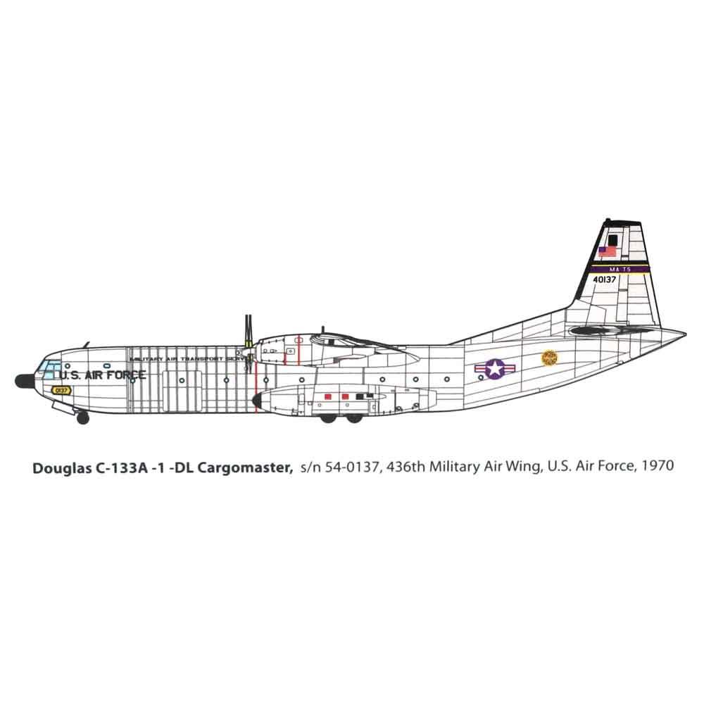 Roden Douglas C-133A Cargomaster Military Aircraft Model Kit Scale 1/144
