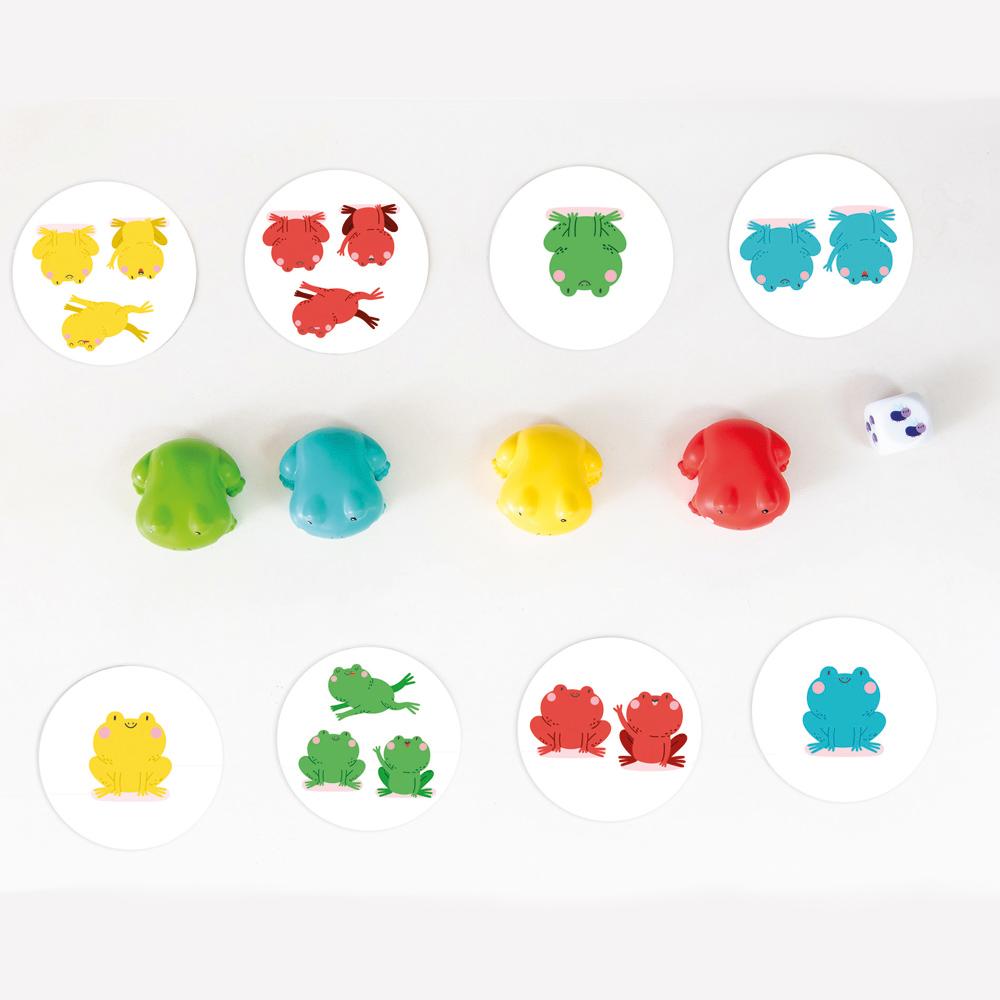 Educational Insights 1-2-3 Froggies Count & Match Game