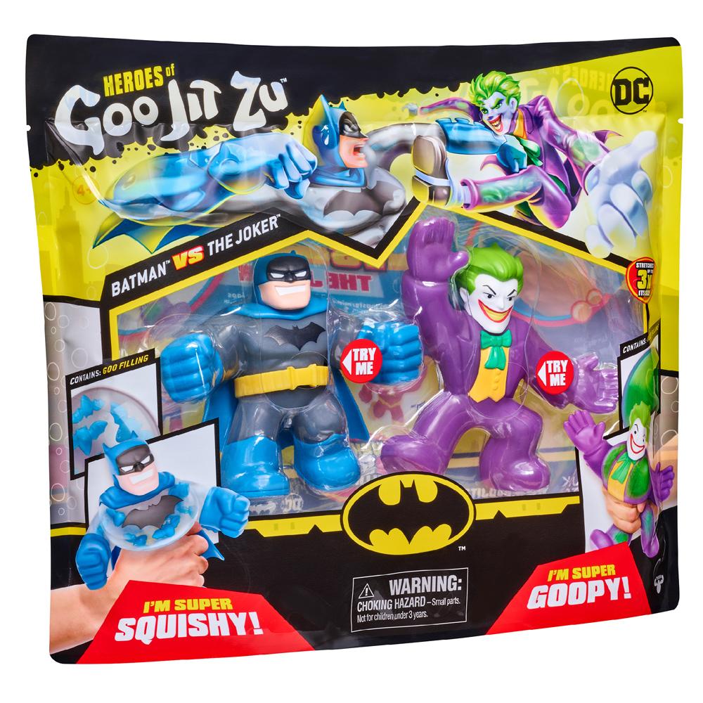 DC Comics Heroes of Goo Jit Zu Versus 2 Figure Pack SQUISHY Batman ...