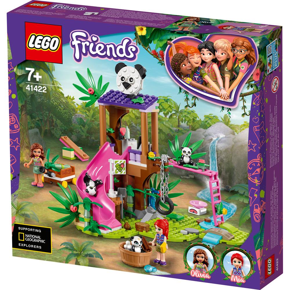 LEGO Friends Panda Jungle Tree House Building Set