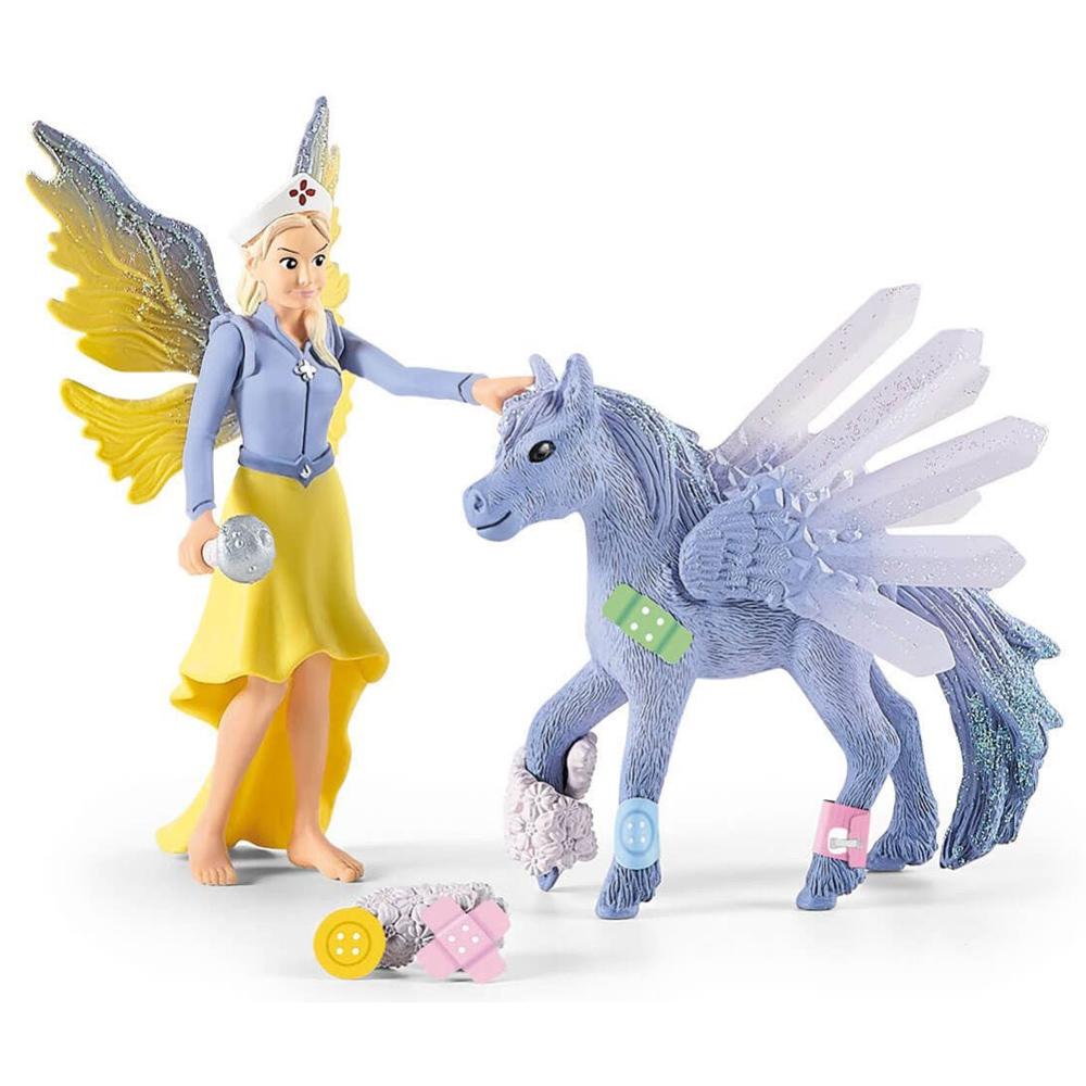 Schleich Bayala Magical Vet Blossom Playset