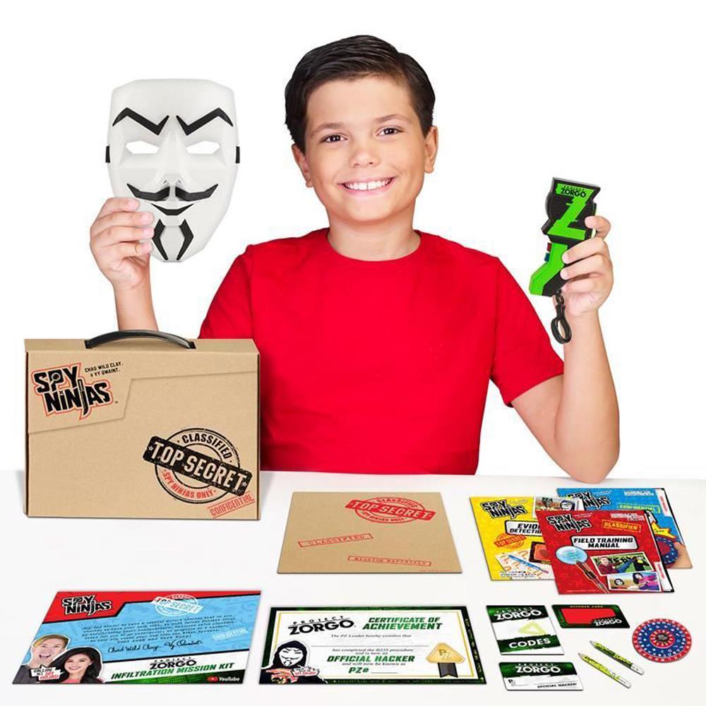 Spy Ninjas Project Zorgo Infiltration Mission Kit with Mask and Voice ...