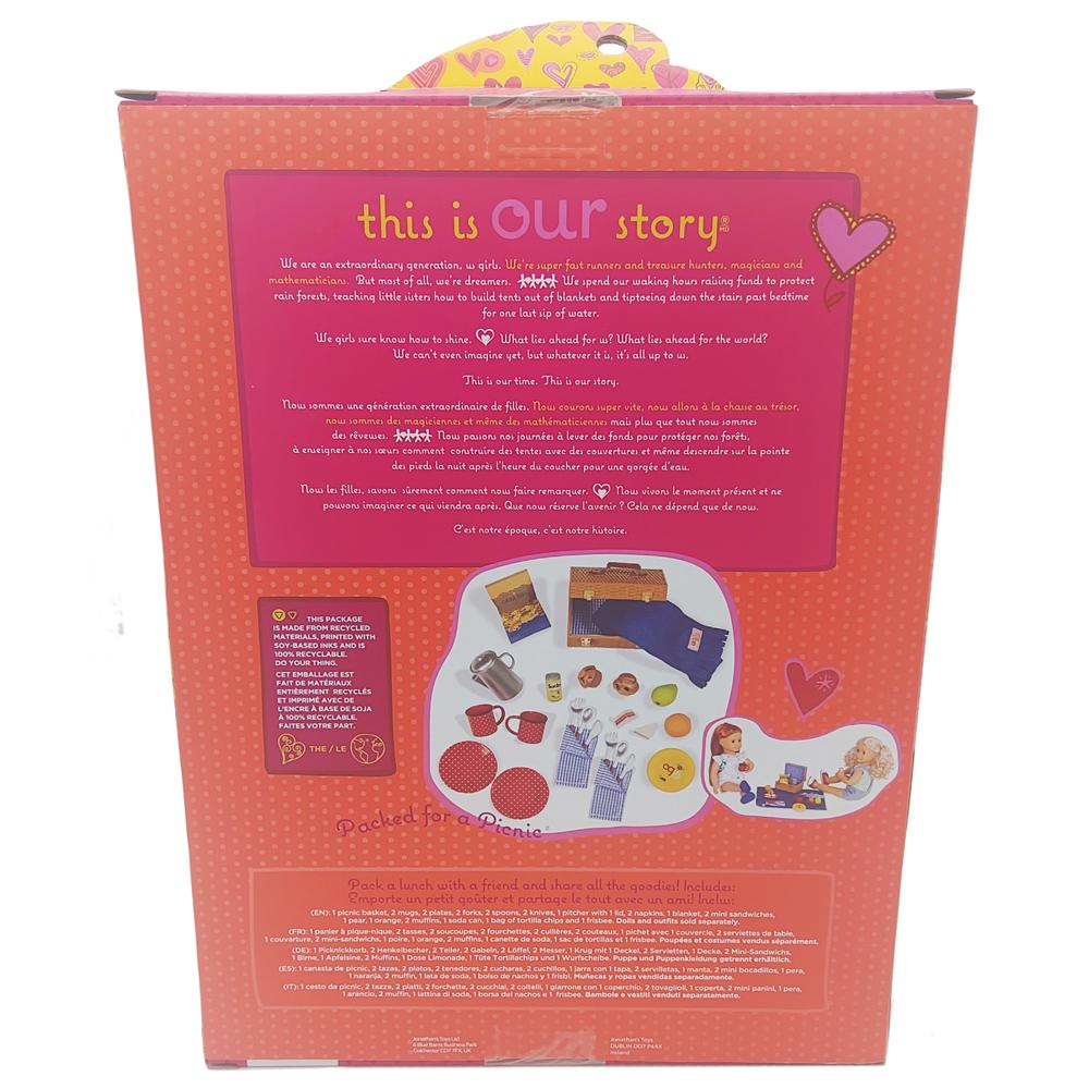 Our Generation Packed for a Picnic Accessory Set