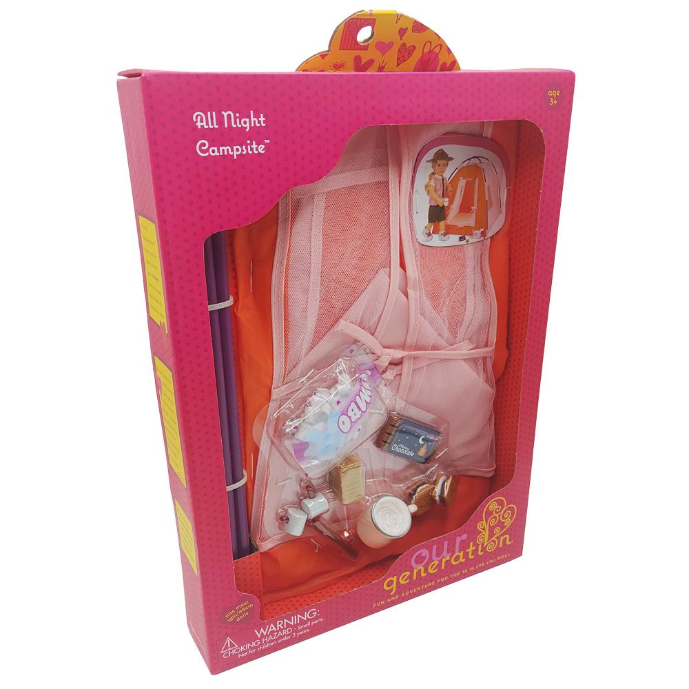 Our Generation All Night Campsite ACCESSORY SET