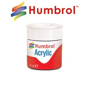 Humbrol Acrylic Paints for Model Kit Painting