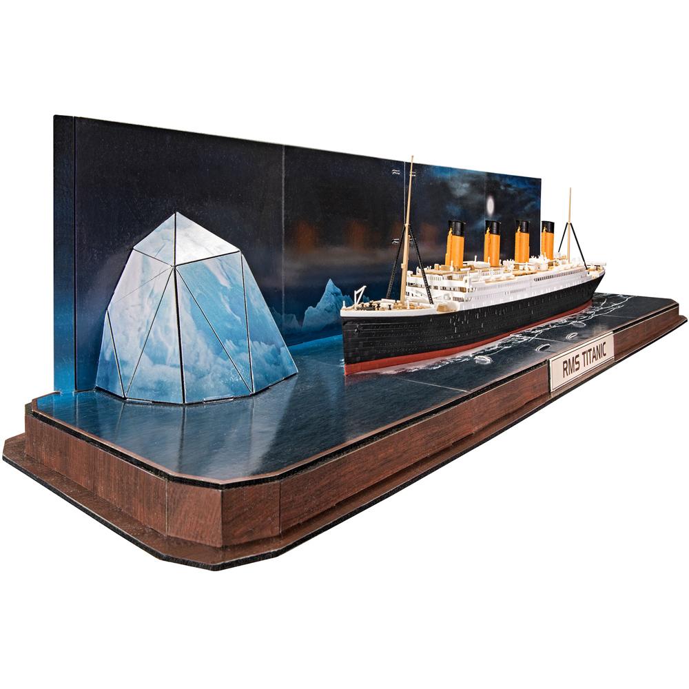 Revell Easy-Click System RMS Titanic Ship Model Kit with 3D Iceberg ...