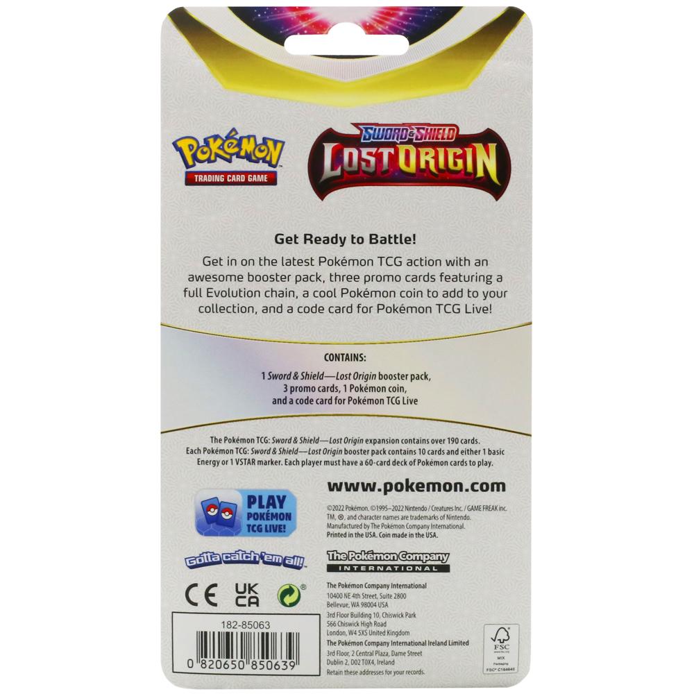 Pokemon Trading Card Game Lost Origin Promo Pack Infernape with Coin