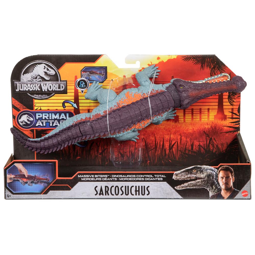 Jurassic World Primal Attack Massive Biters Dinosaur Action Figure ...