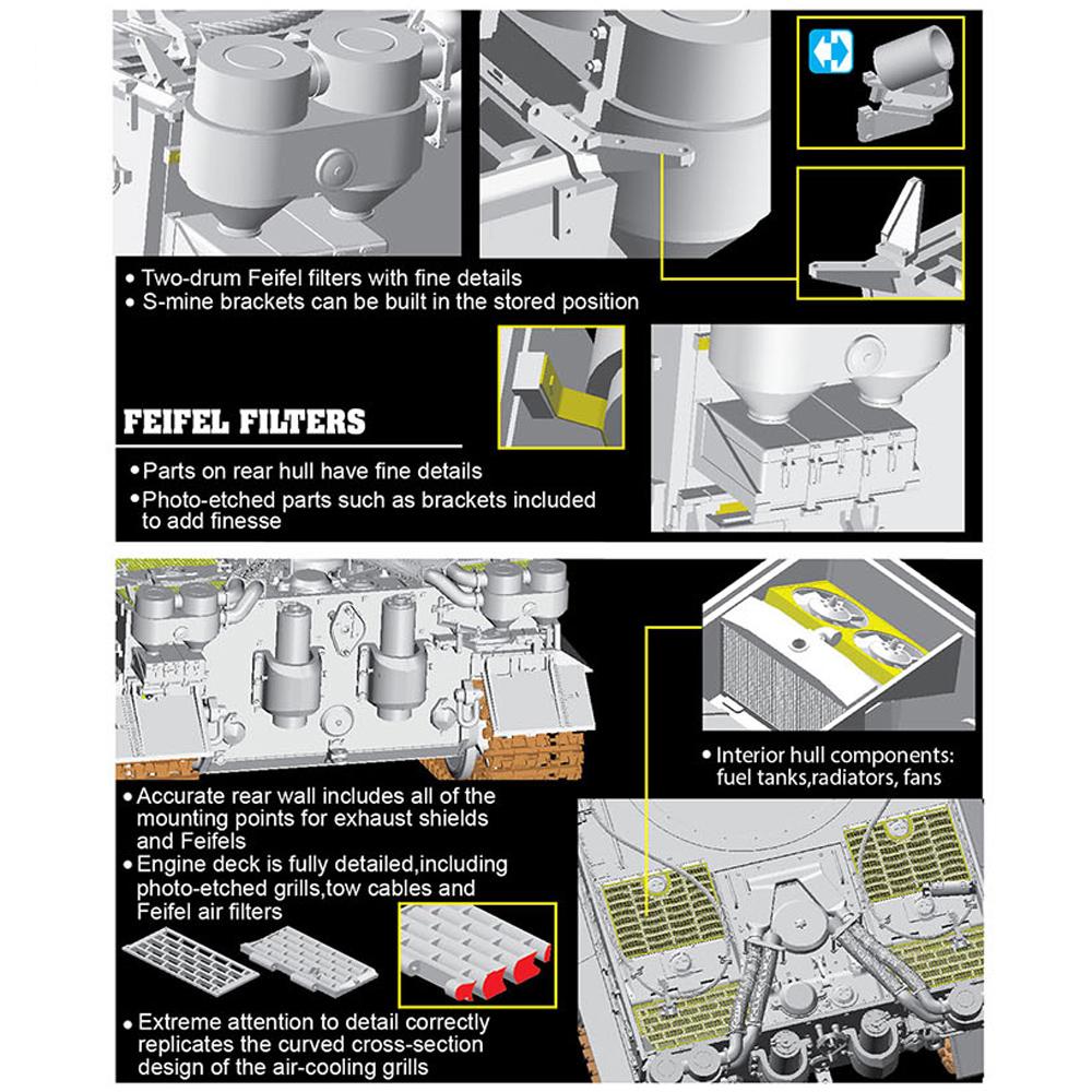 Dragon Tiger I Early Production Tiki Battle of Kursk Tank Military ...