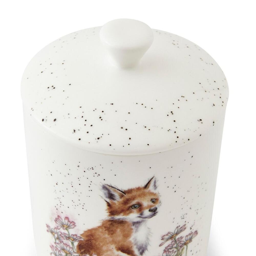 Royal Worcester Wrendale Designs Fox Lidded Storage Jar Fine Bone China