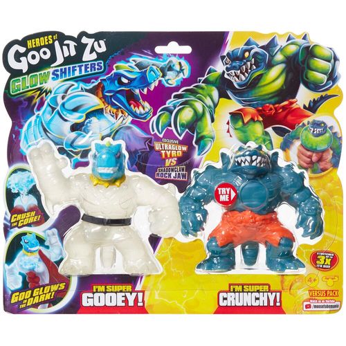 Heroes of Goo Jit Zu Glow Shifters Versus Pack Ultraglow Tyro and ...