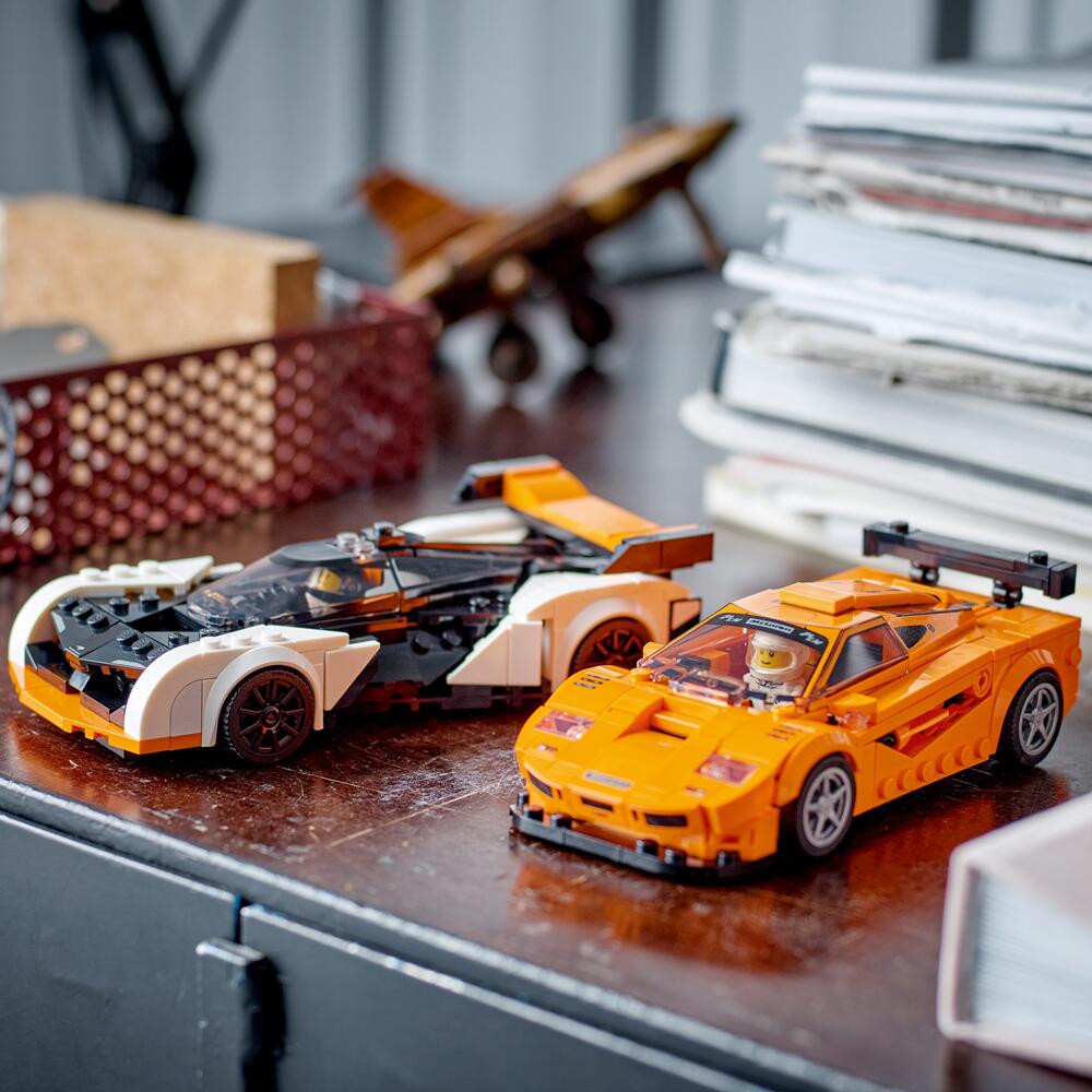 LEGO Speed Champions McLaren Solus GT and F1 LM Sports Cars Building ...