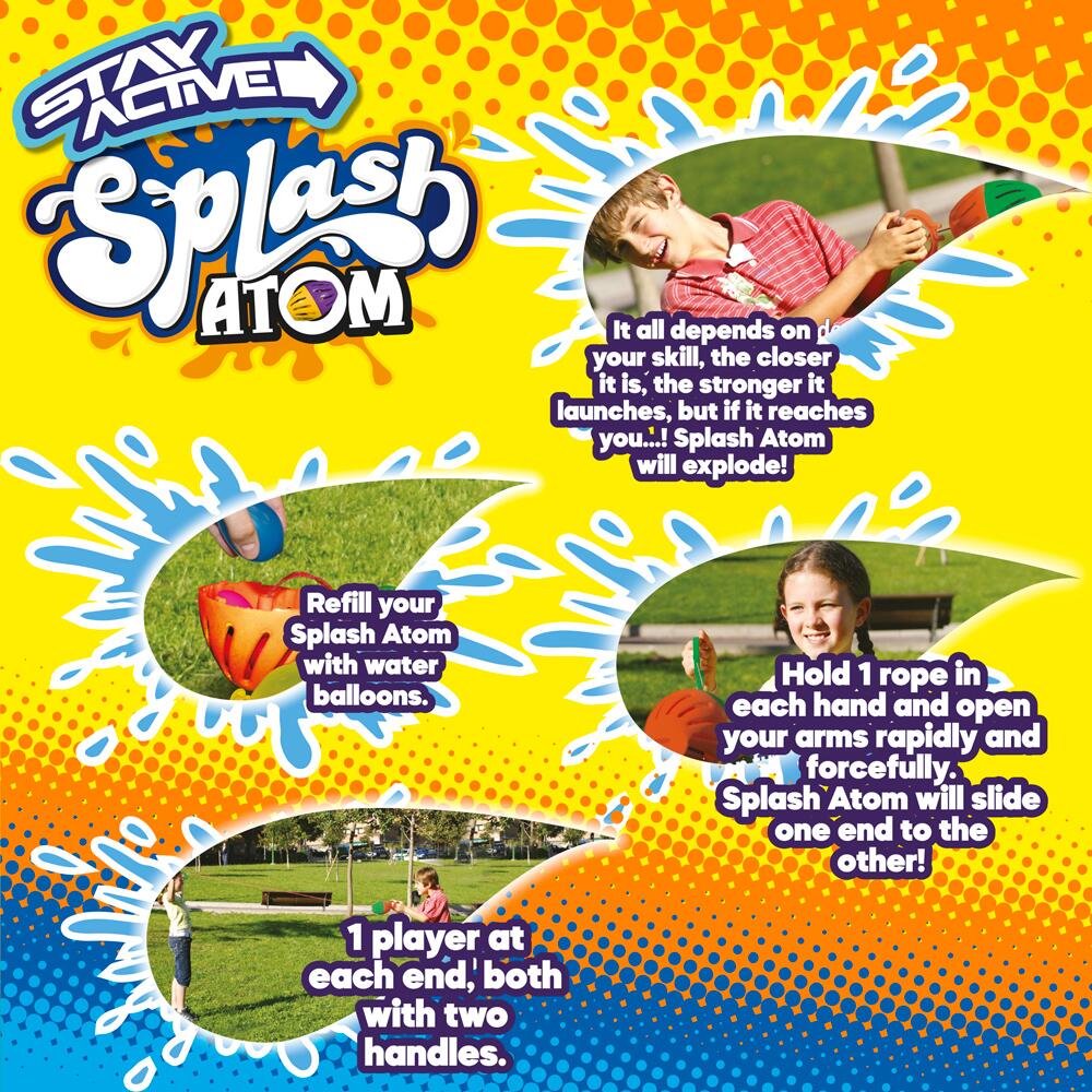 Stay Active Splash Atom Water Balloon Outdoor Game