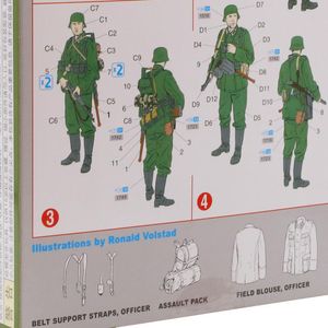 Dragon Approach to Stalingrad (Autumn 1942) German Troop Figure Set 1: ...