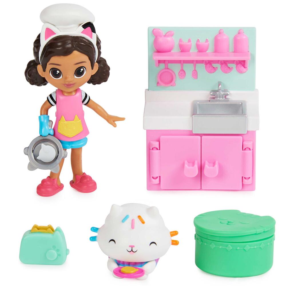 Gabby's Dollhouse Lunch & Munch Kitchen Playset