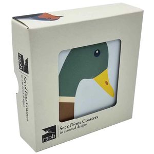 Shruti RSPB Free as a Bird Ceramic Set of 4 Coasters