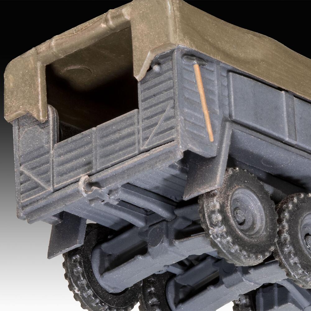 Revell Krupp Protze KFZ 69 3.7cm PaK Military Model Kit Scale 1:76