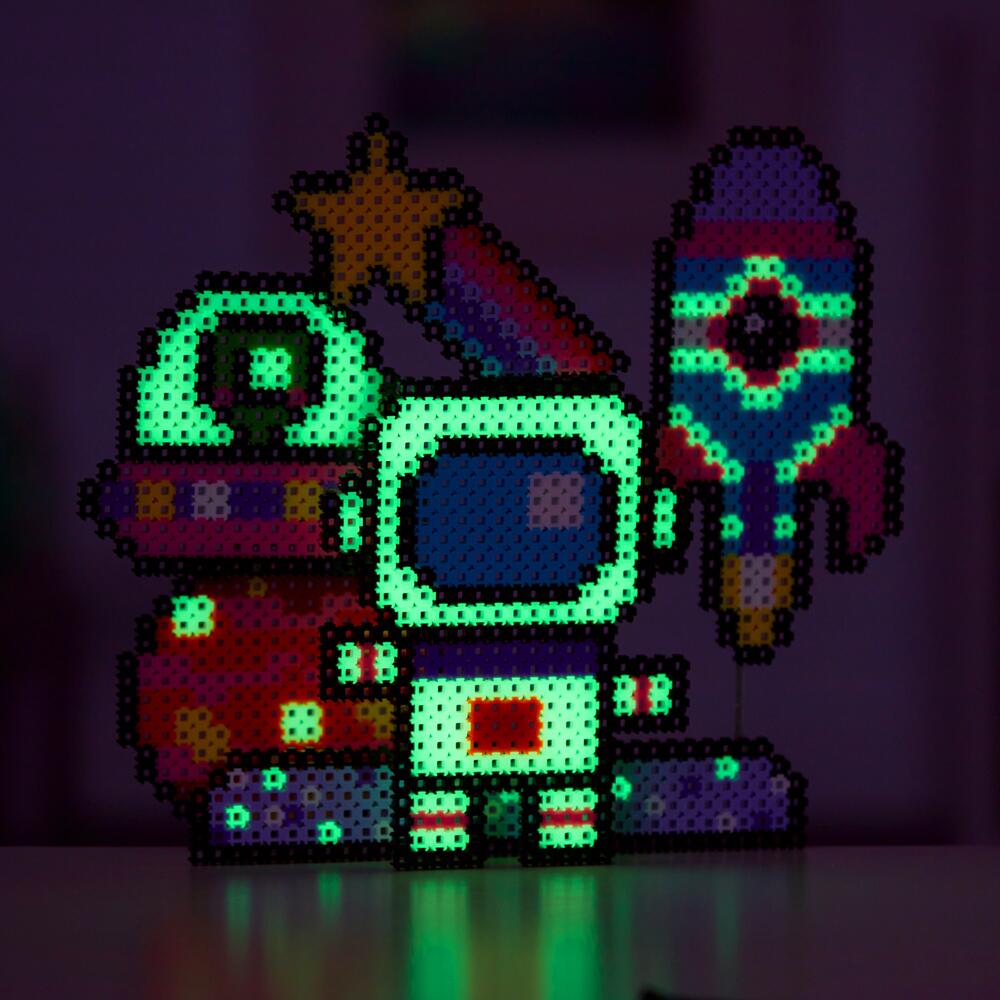 Simbrix Theme Pack GLOWING GALACTIC 1500+ Pieces