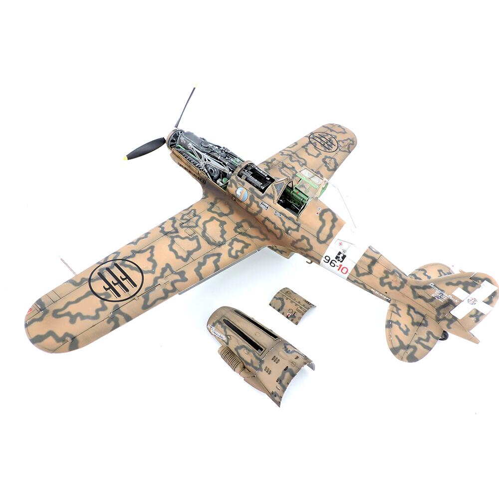 Italeri Macchi MC.202 Folgore Military Aircraft Model Kit Scale 1/32