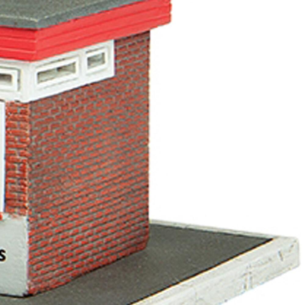 Scenecraft Petrol Filling Station Model Railway Building 00 Gauge 1:76 ...