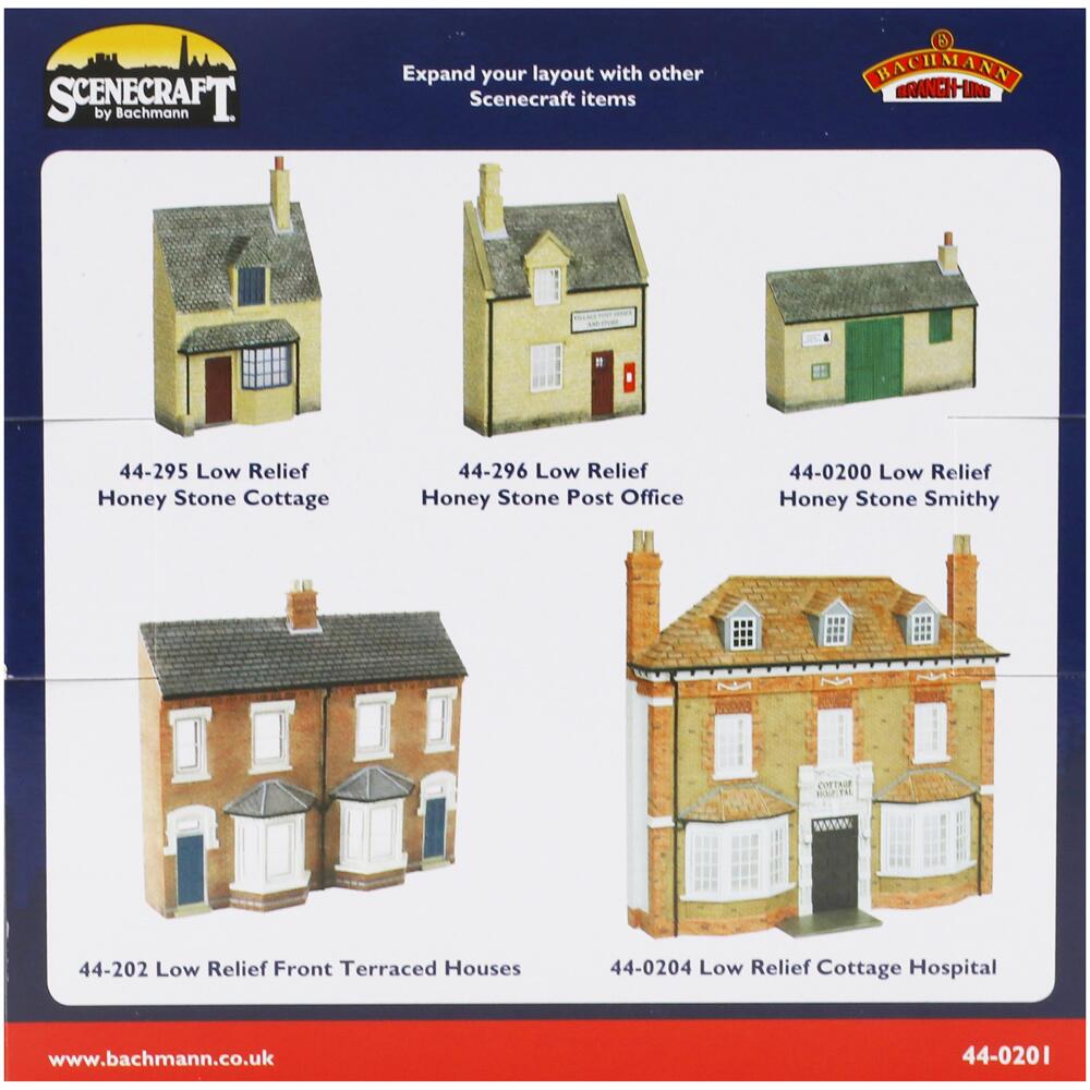 Scenecraft Low Relief Corner Pub Red Lion Model Railway 00 Gauge 1:76 Scale