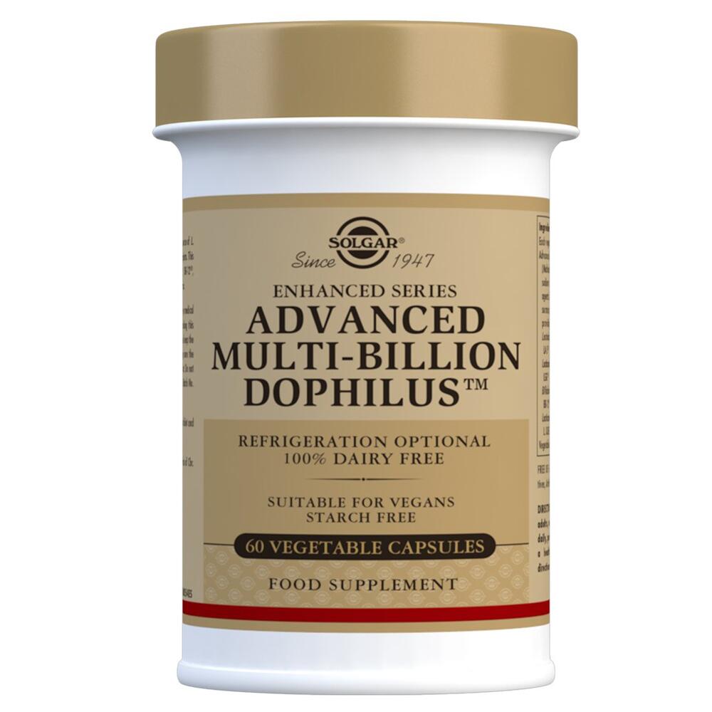 Solgar Advanced Multi Billion Dophilus 60 Vegetable CAPSULES