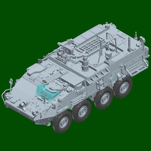 Trumpeter M1135 Stryker NBC RV Model Kit Scale 1/72