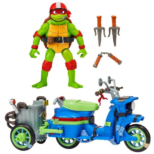 Teenage Mutant Ninja Turtles Movie BATTLE CYCLE WITH RAPHAEL