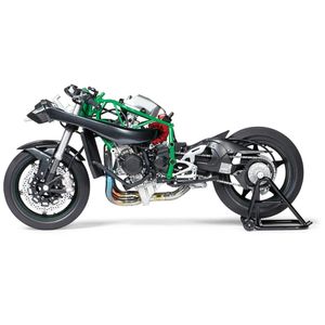 Tamiya Kawasaki Ninja H2R Motorcycle Model Kit 14131 Scale 1/12
