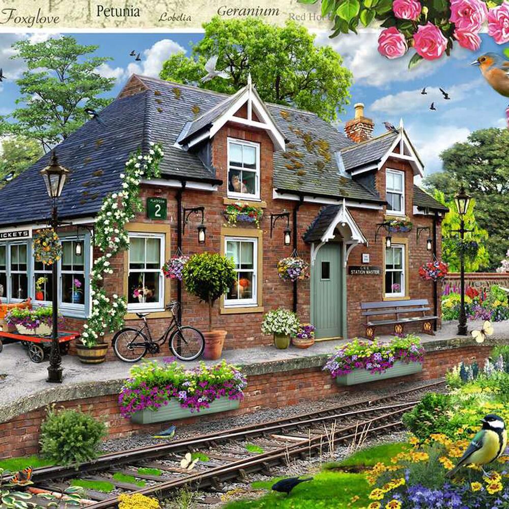 Ravensburger Country Cottage Collection No.13 Railway Cottage 1000 ...