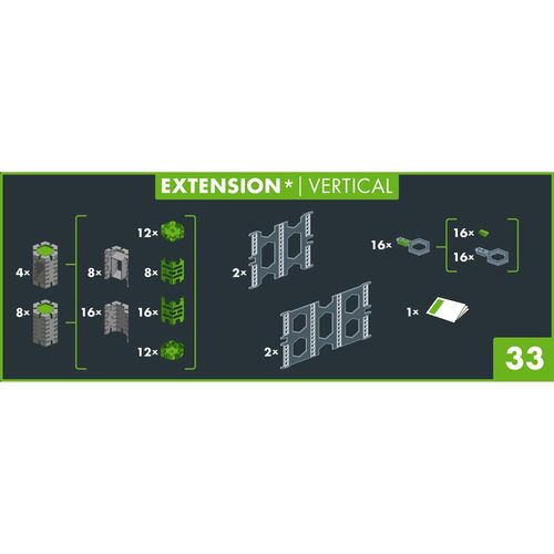 GraviTrax PRO Extension VERTICAL Set for Ages 8+