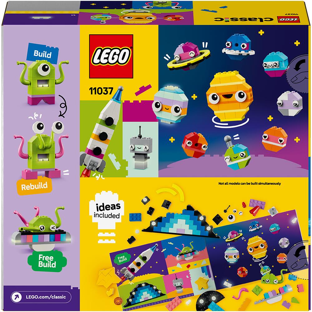 LEGO Classic Creative Space Planets Building Set 11037