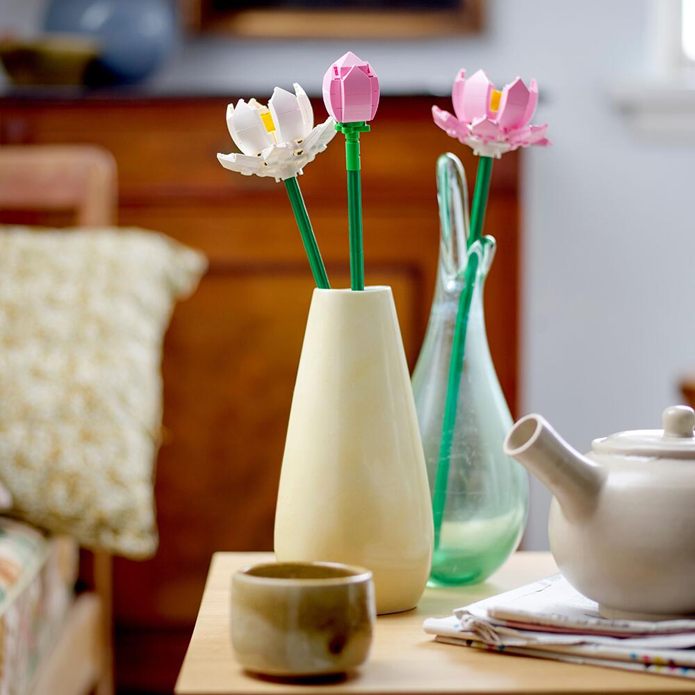 LEGO Icons Lotus Flowers Building Set 40647