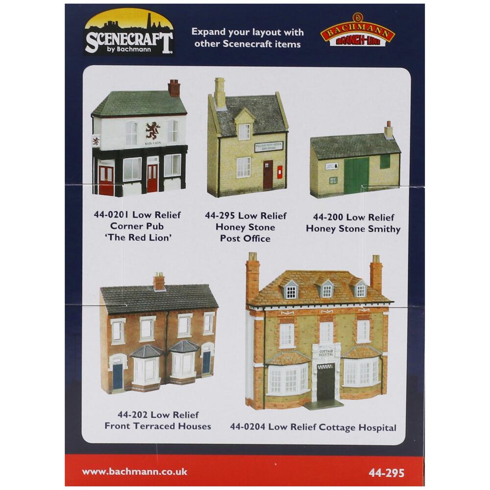 Scenecraft Low Relief Honey Stone Cottage Model Railway Building 00 Gauge