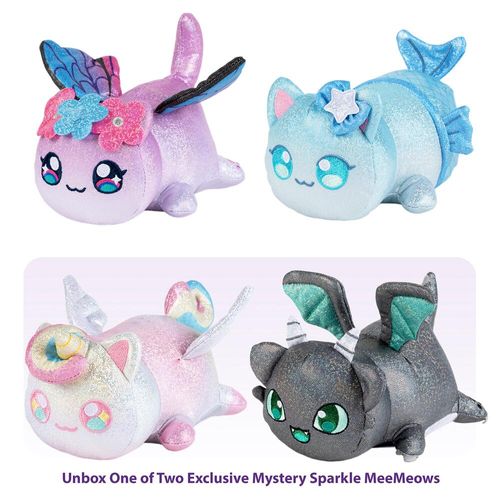 Aphmau Mystery Meemeows Sparkle Edition PLUSH 3 PACK