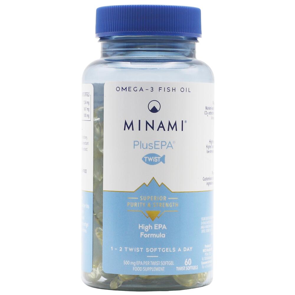 MINAMI Omega-3 Fish Oil PlusEPA 60 Twist Softgels