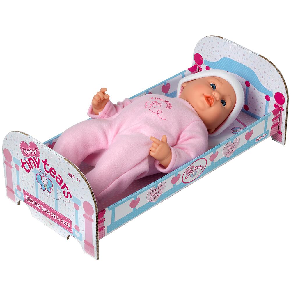 Teeny Tiny Tears Baby Doll with Baby Gro and Hat