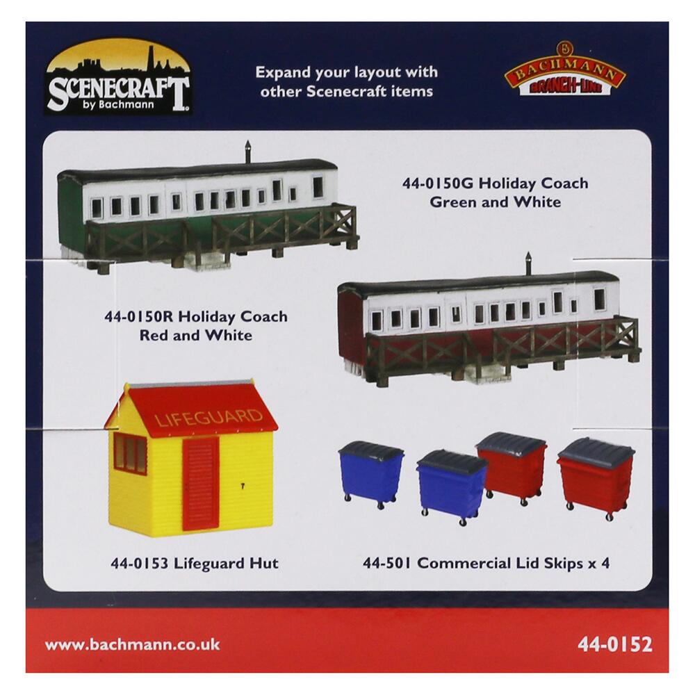 Scenecraft Seaside Café Model Railway Building OO Gauge