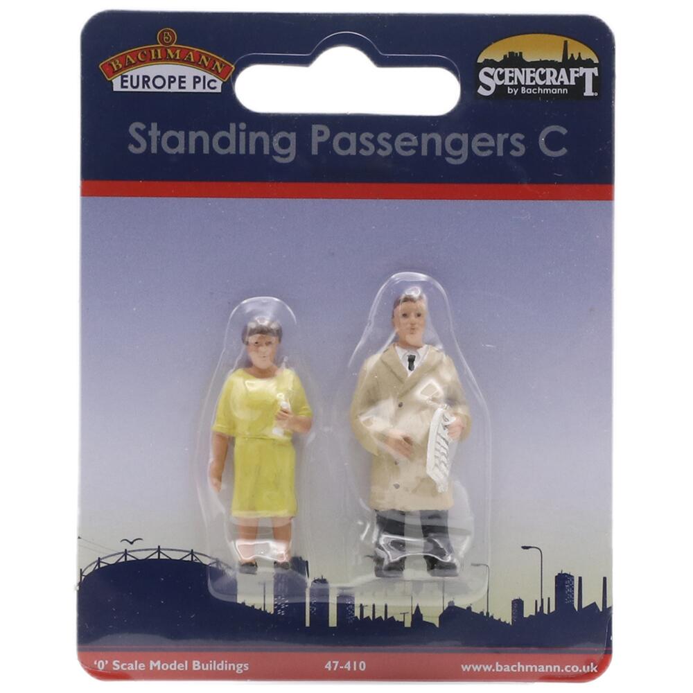 Scenecraft Standing Passengers Set C Model Railway Accessories O Gauge
