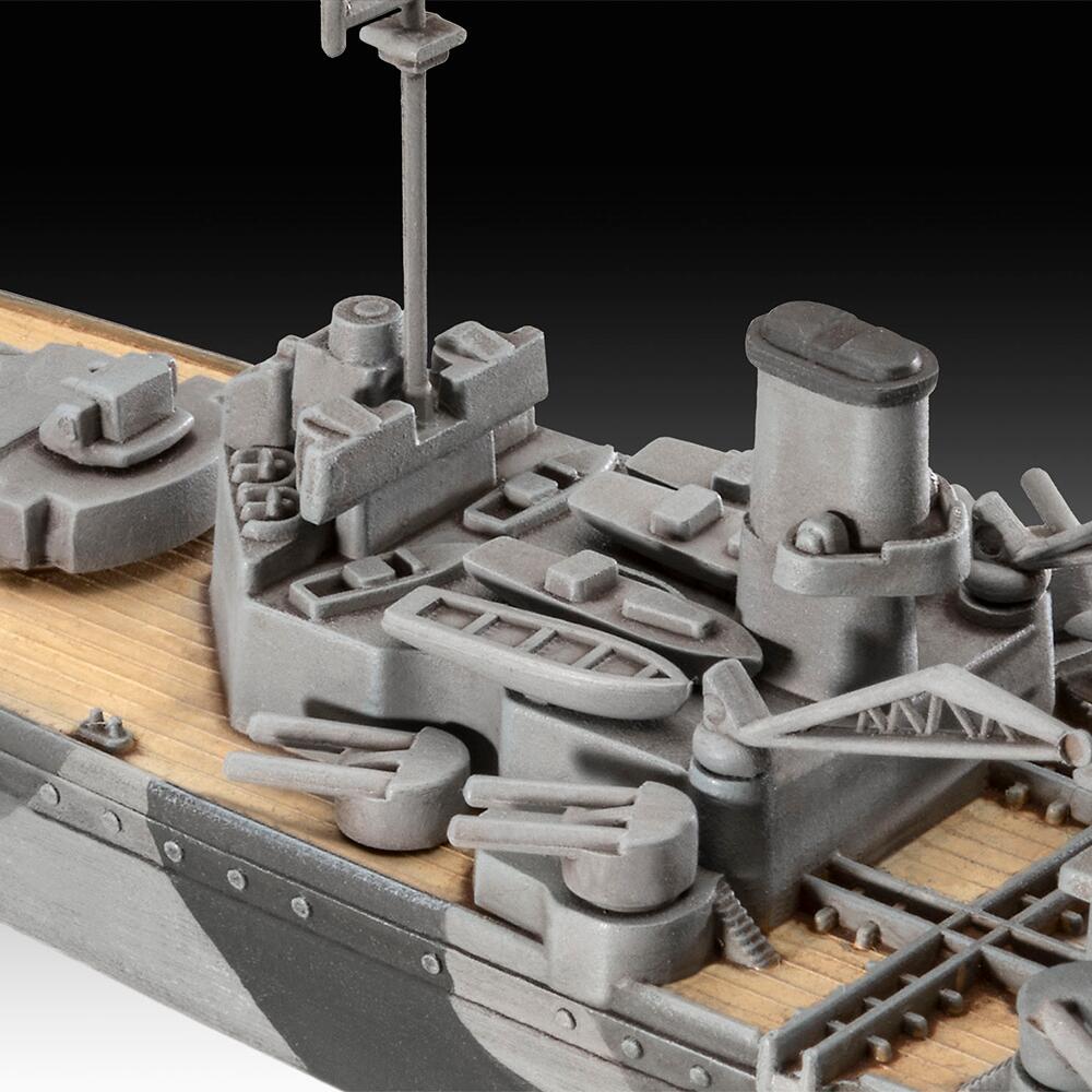 Revell HMS Duke of York Battleship Model Kit Scale 1:1200