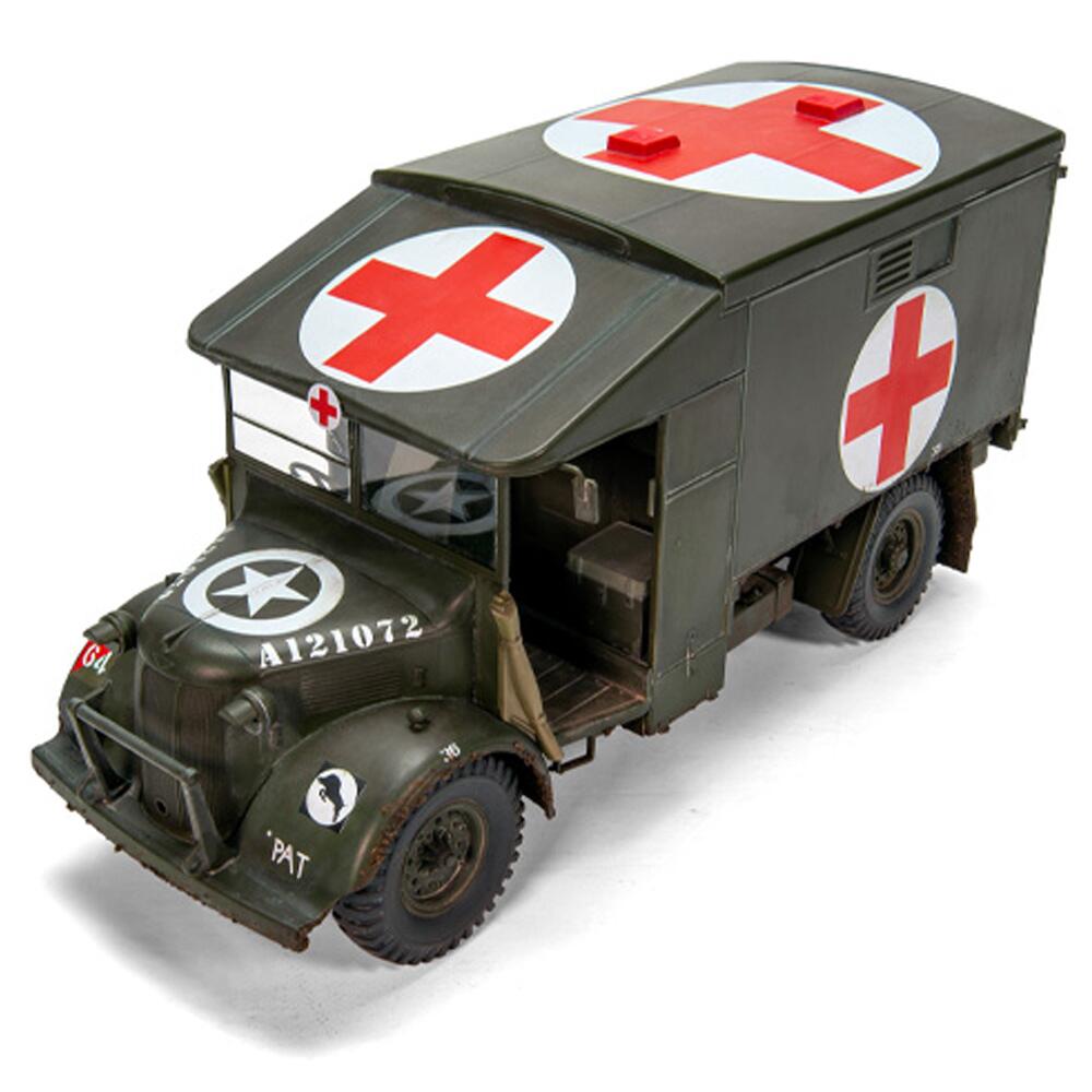 Airfix Austin K2/Y Ambulance Military Vehicle Plastic Model Kit Scale 1:35
