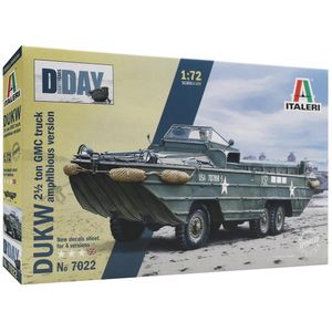 Italeri DUKW 2½ Ton GMC Truck Amphibious Military Model Kit Scale 1:72
