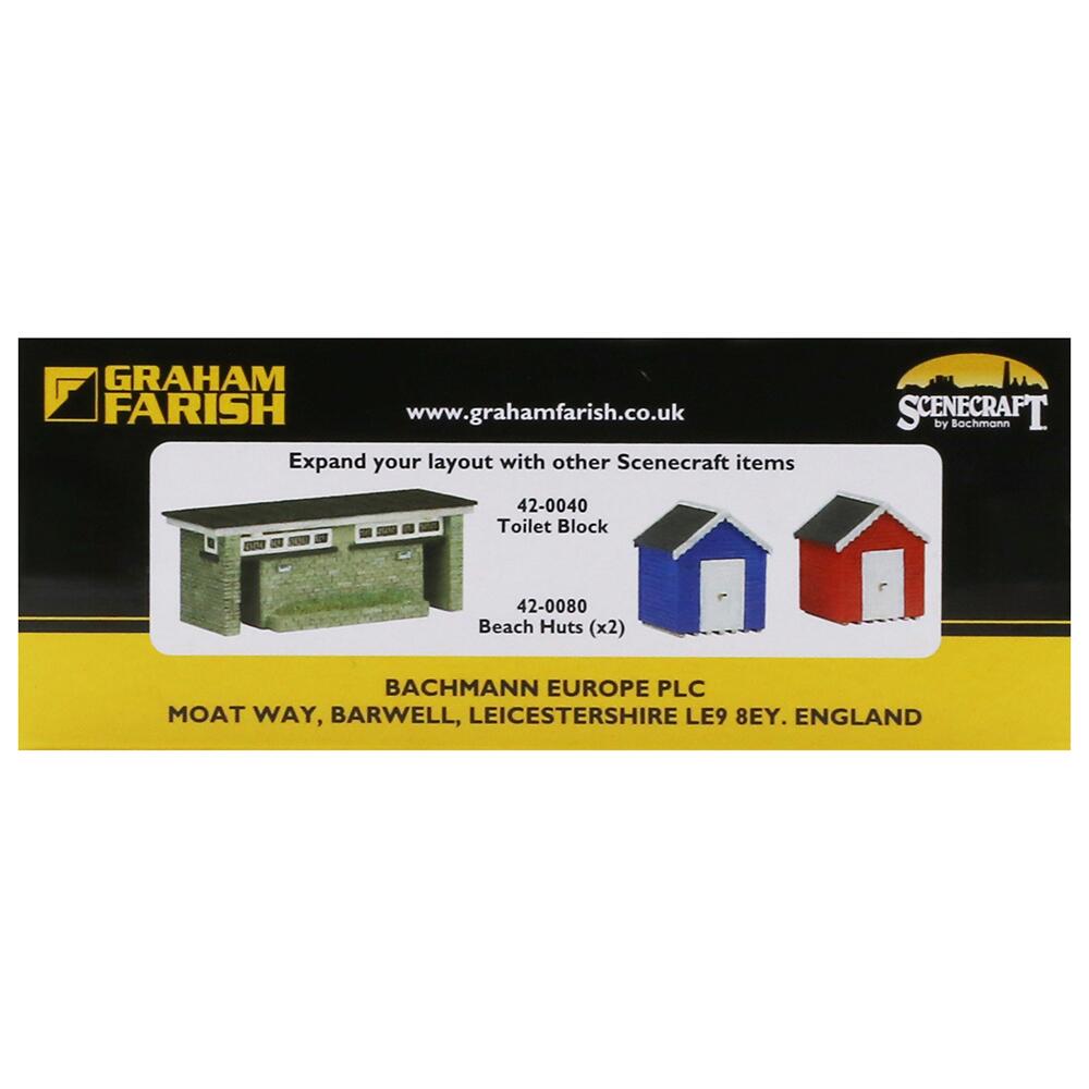 Scenecraft Graham Farish Nissen Hut Model Railway Building N Gauge